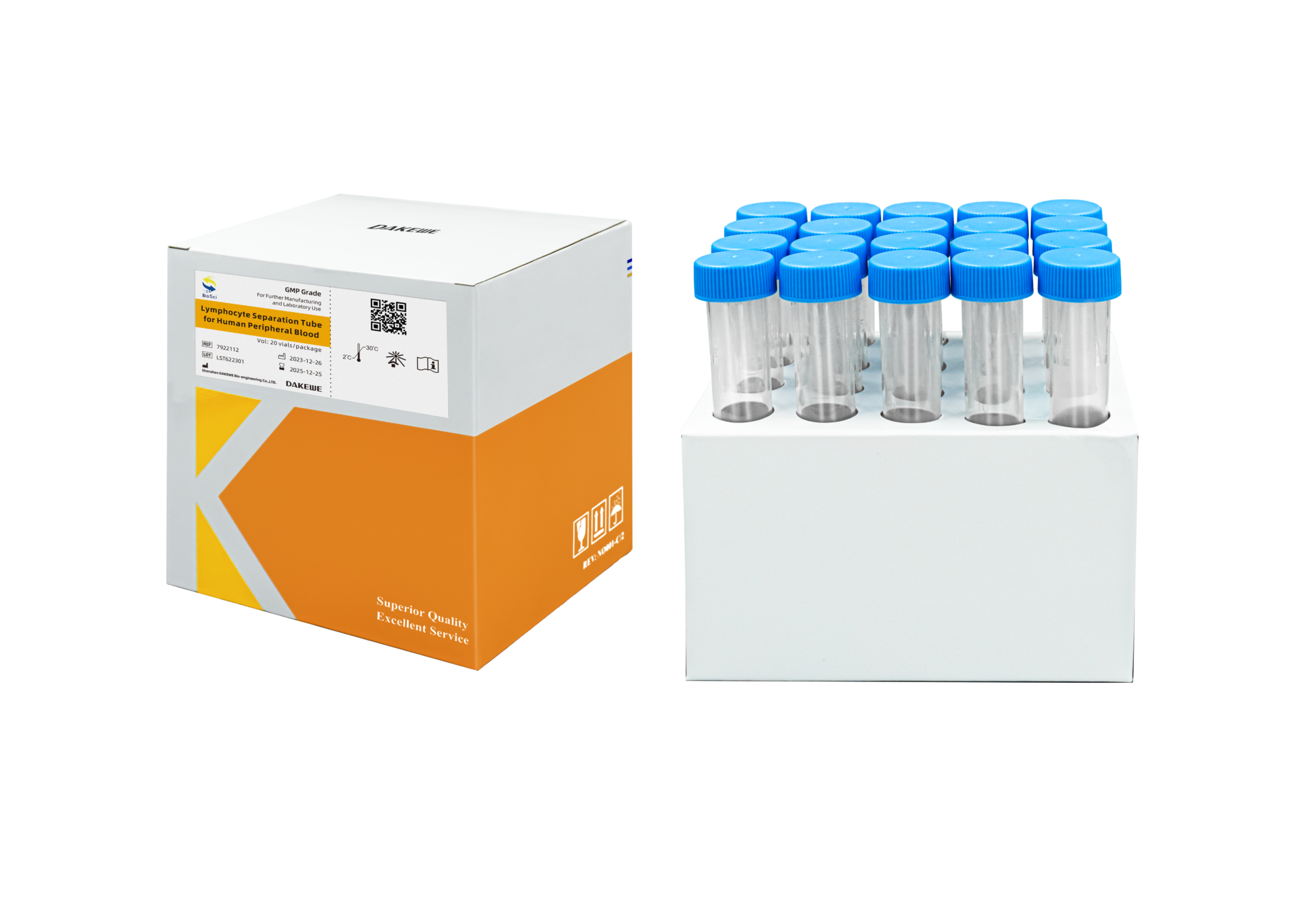 Lymphocyte Separation Tube for Human Peripheral Blood | BioSci