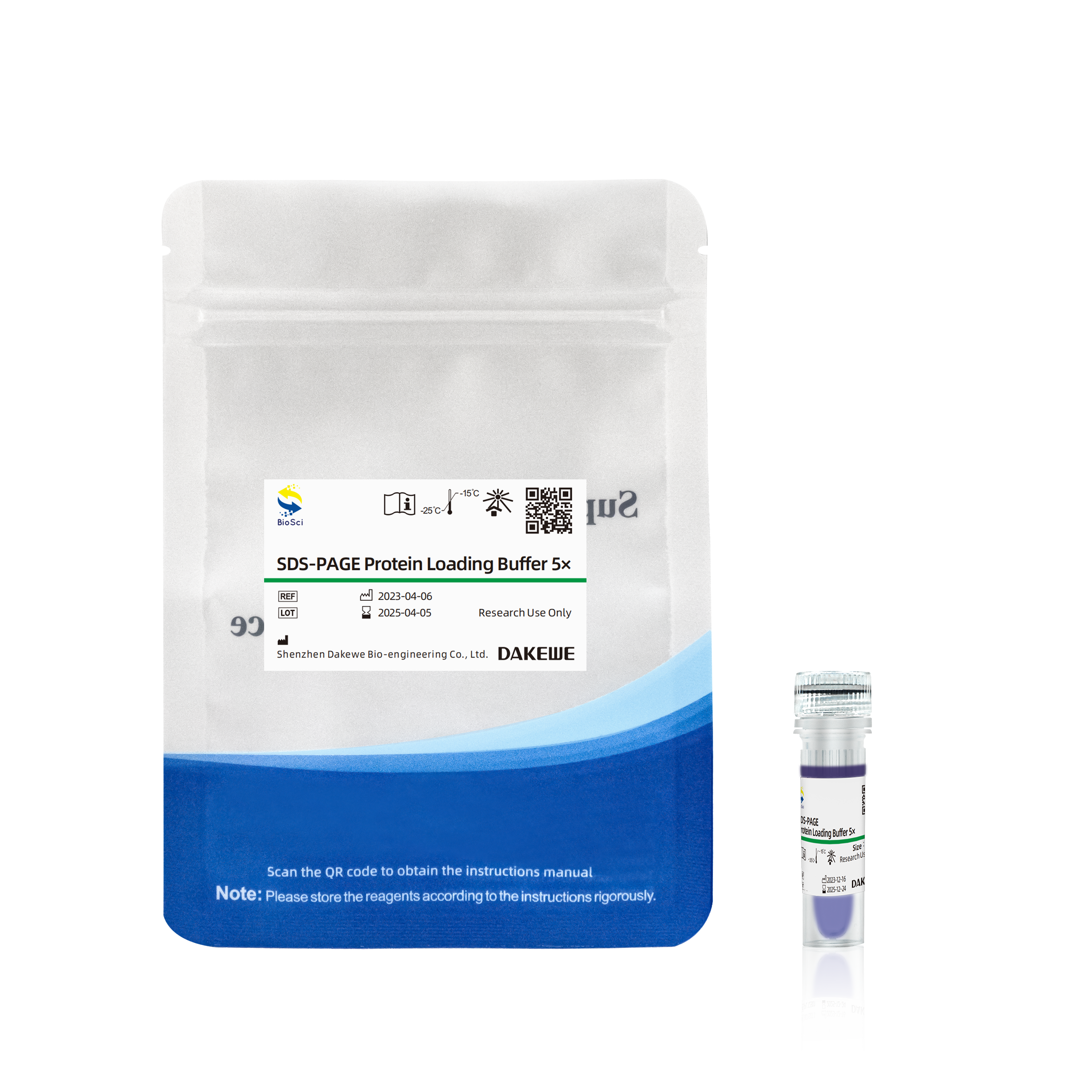 SDS-PAGE Protein Loading Buffer 5× 1mlX5 | BioSci
